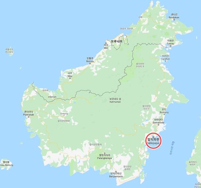 자카르타→東칼리만탄 인도네시아 수도 이전지진 등 위험 적어