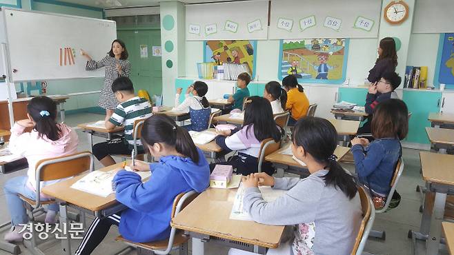 전교 절반 이주가정 중국어 수학 수업 좋아요시흥 시화초 가보니