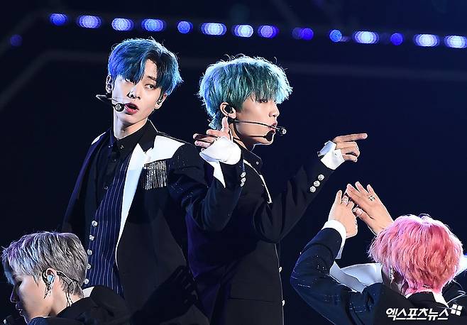 AB6IX 김동현-박우진 '섹시함 장전하고'[엑's HD포토]