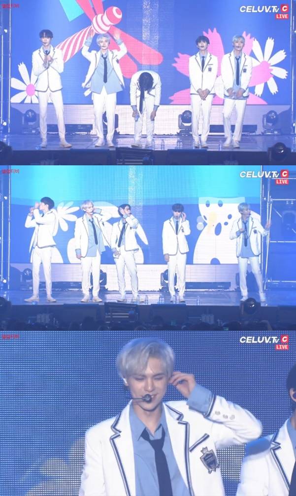 '펩시 콘서트' CIX, 칼군무로 완성한 강렬 퍼포먼스 '무대 압도'
