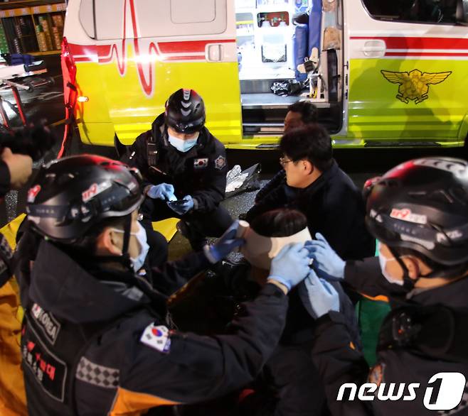 경주소방서 야간 불시 출동훈련 실시