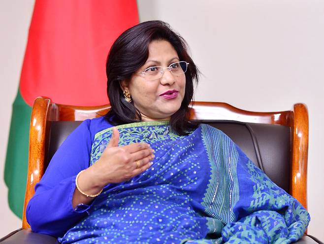 [Herald Interview] Bangladesh's top envoy expresses hope for Moon's visit