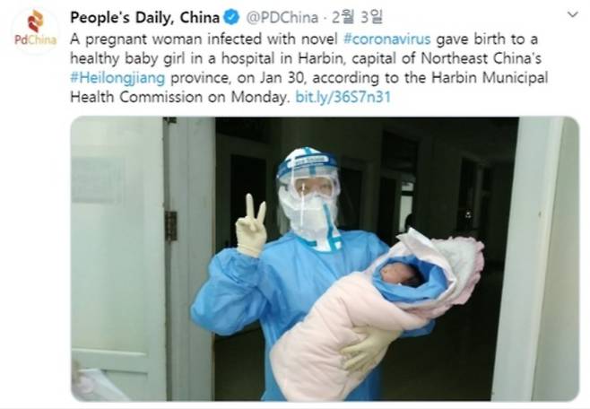 의료진의 빠른 판단신종 코로나 환자 제왕절개로 출산 김동환의 월드줌人