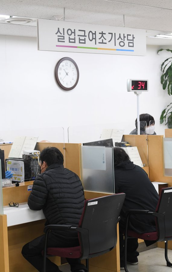 실업급여상담중입니다