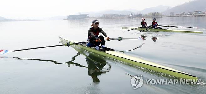 코로나 속 훈련 조정대표팀 올림픽 연기 움직임 혼란스러워