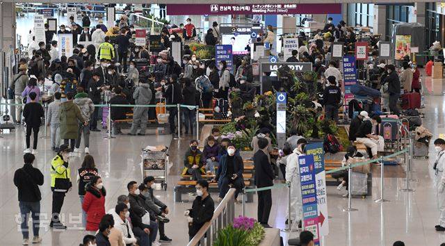 인천공항 검역 번아웃 위기 한시적 입국 금지를