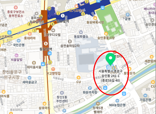 지하철 1·6호선 동묘앞역 139가구 역세권 청년주택 생긴다