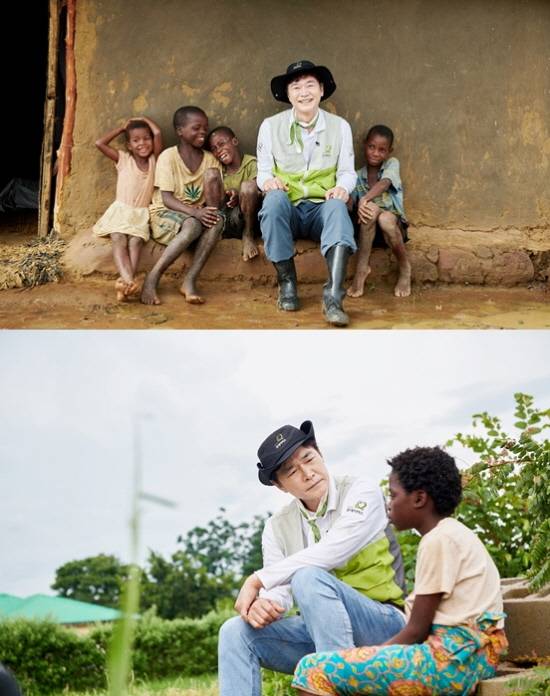 정보석 아프리카 잠비아 봉사활동7일 바다 건너 사랑에서 공개