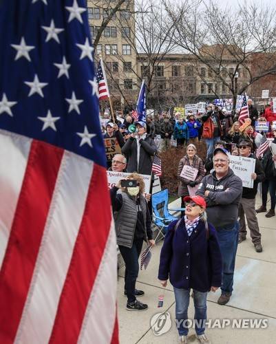 USA REOPEN WISCONSIN RALLY PANDEMIC CORONAVIRUS COVID19