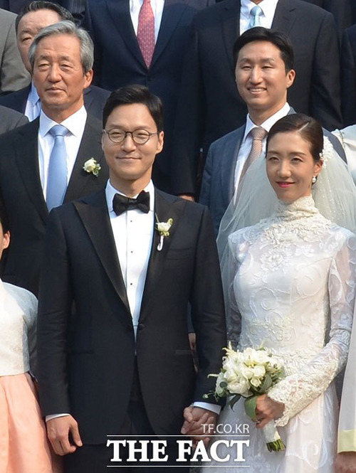 [단독] 정몽준 장남 정기선 결혼 신부는 시어머니 웨딩드레스 물려 입어