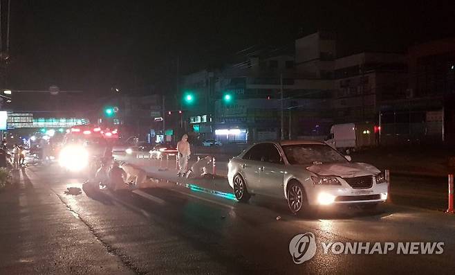 경찰 음주차량 참변 마라톤 대회 주최 측 2명 입건