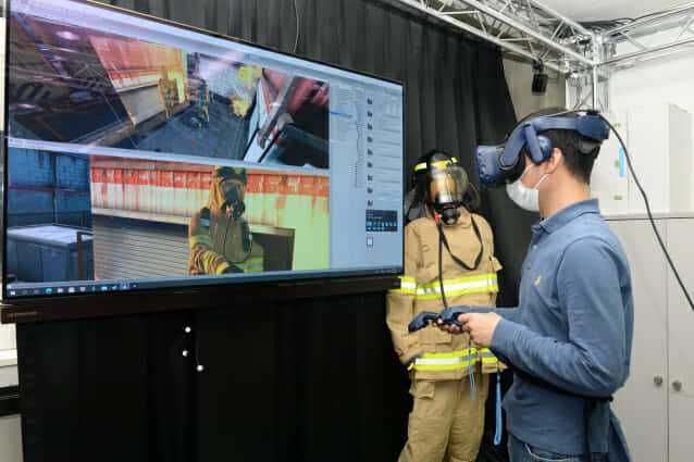 ETRI, 화재 현장 실감 VR 기술 개발