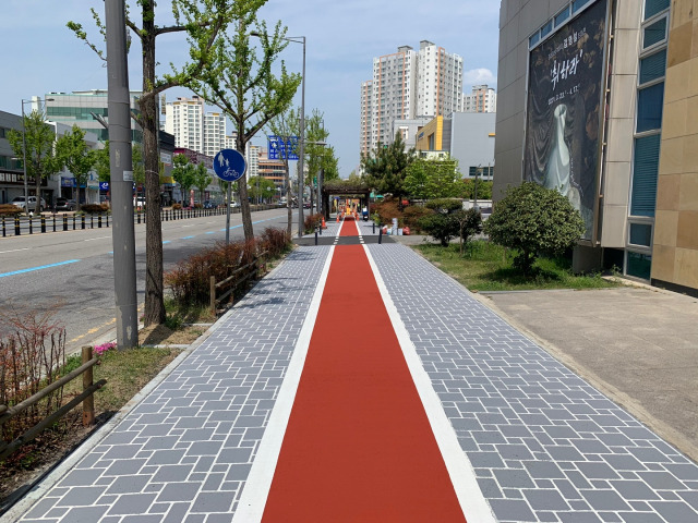 광주 동구 자전거도로 정비