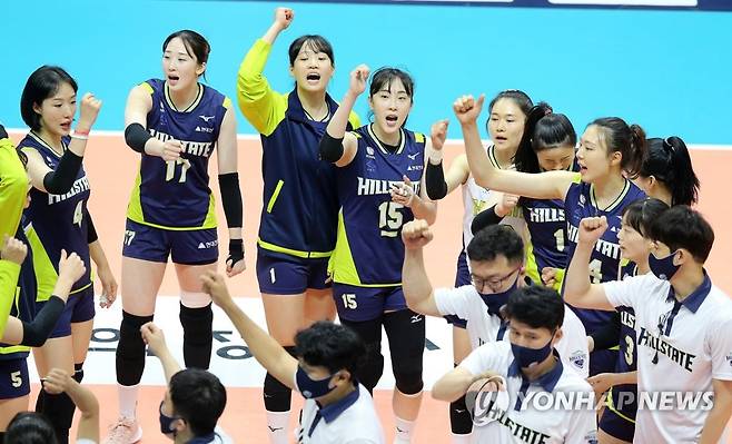 2년 만에 현대건설 Vs 2년 연속 Gs칼텍스 컵대회 우승 격돌종합