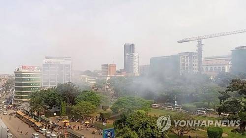 우간다 수도 캄팔라서 두차례 폭발24명 부상