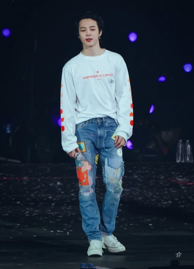 최애 방탄소년단 지민 La콘서트 천상계 실물 후기→la콘 실물후기 Sns강타