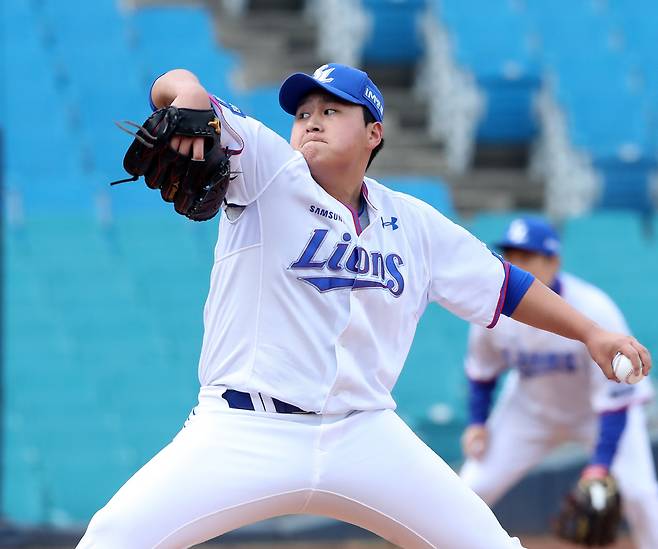 대구 인터뷰 삼성 좌완 이승현 이젠 타자와 수싸움을 한다 데뷔 시즌보다 잘 보인다