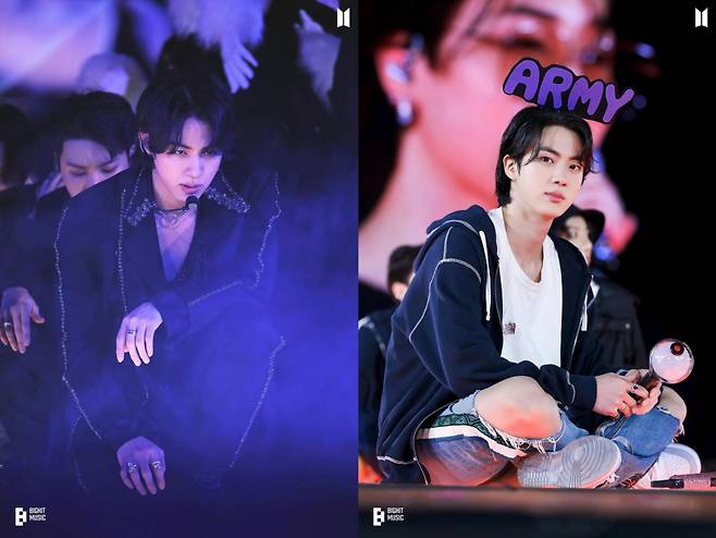 천사가 내려온 줄♡ 방탄소년단 진 Ptd 콘서트 포토 스케치
