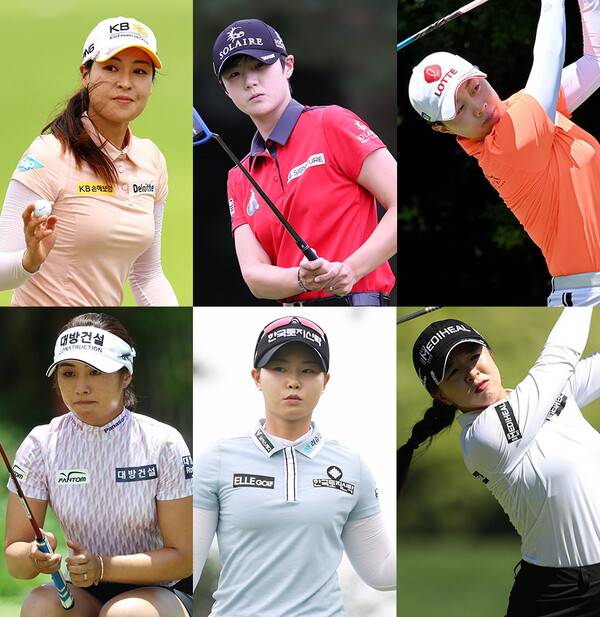 LPGA 'JTBC클래식' 1R 성적은?..전인지·이정은6·박성현·김효주·임희정·김세영 등