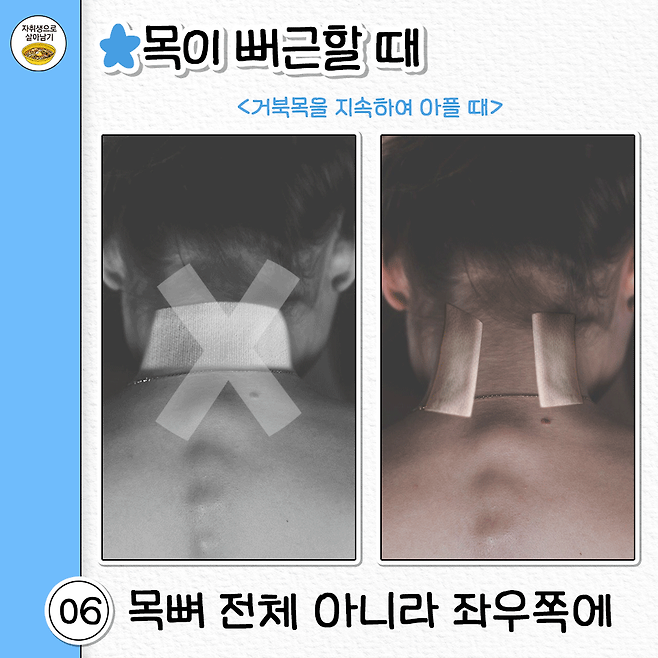 지금껏 몰랐던 효과 100 파스 제대로 붙이는 법 자취생으로 살아남기