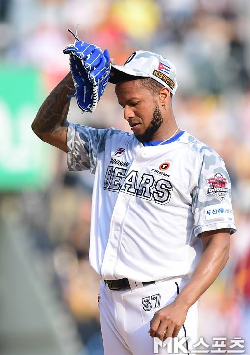 잘 가 MVP..두산, 미란다 대신 152km 강속구 투수 와델 영입