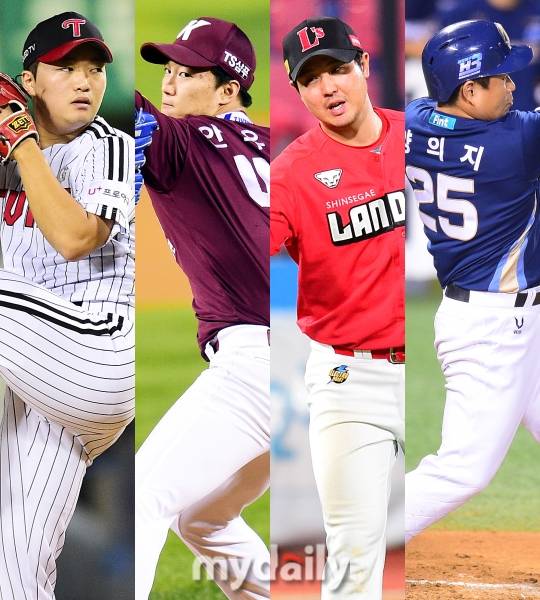 고우석·안우진·최정·양의지 등 각축kbo 8월 Mvp 후보 발표