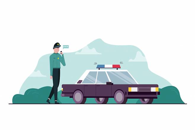 음주 측정 요구한 경찰 차에 매단 채 주행한 남성 집행유예