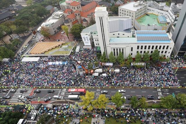 10일도 보수단체 수만명 광화문 집결 서울 도심 교통혼잡 예상