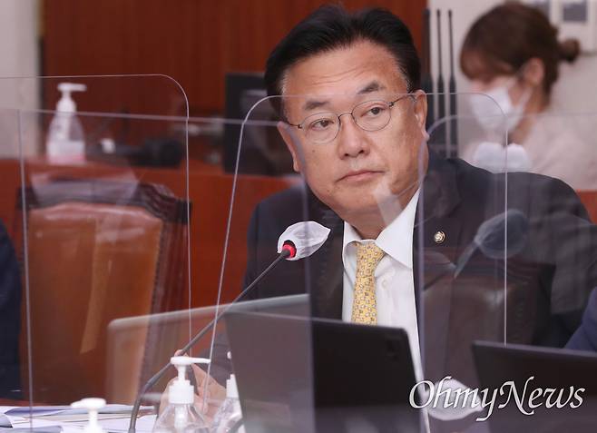 이재명 친일국방 공격에 국힘 한반도에 인공기 걸려도 되나 2022 국정감사