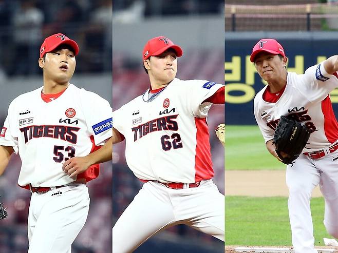 Kia 1차지명 트리오 첫 가을야구부터 마운드 핵심 됐다
