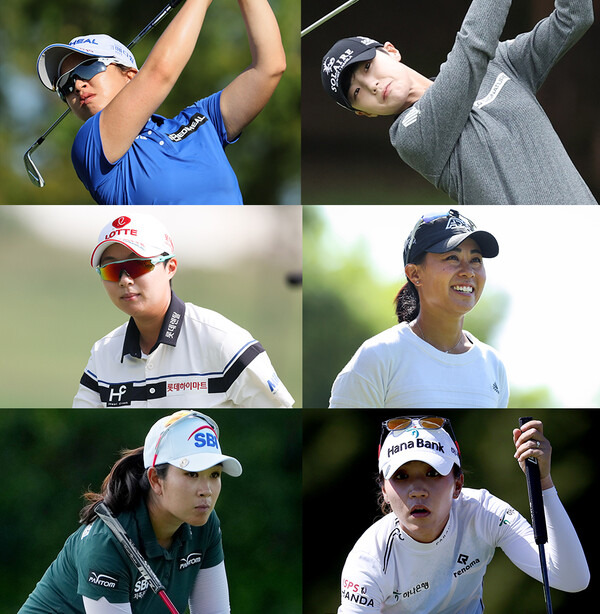김세영 박성현 김효주 다니엘강 김아림 리디아고bmw 챔피언십 1r 나란히 티오프 Lpga