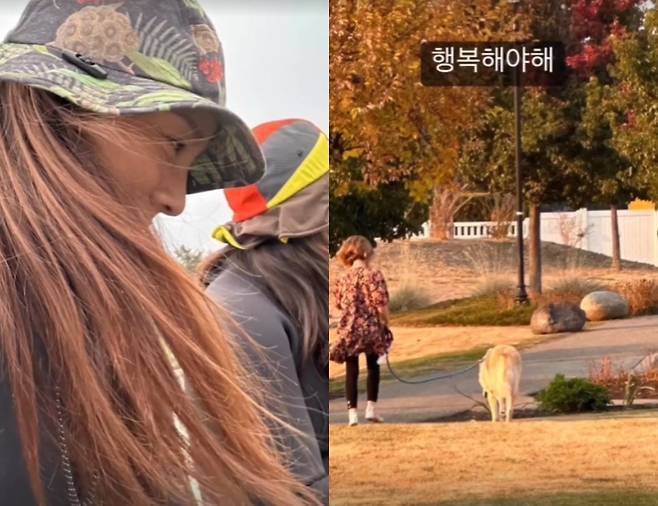 이효리 제주 떠나 캐나다서 포착청순 긴 머리오똑한 콧날
