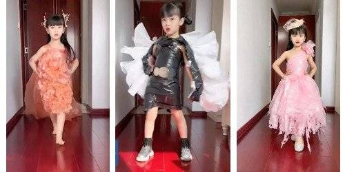 좋아요 휩쓴 유치원생 엄마표 패션쇼화려한 무대의상 정체
