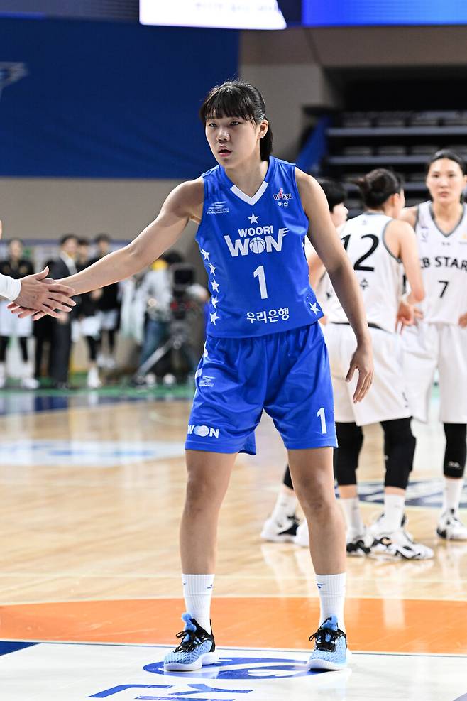 ‘리바운드 2위 박지현 단비 언니가 리바운드 뺏어간다고 한다”