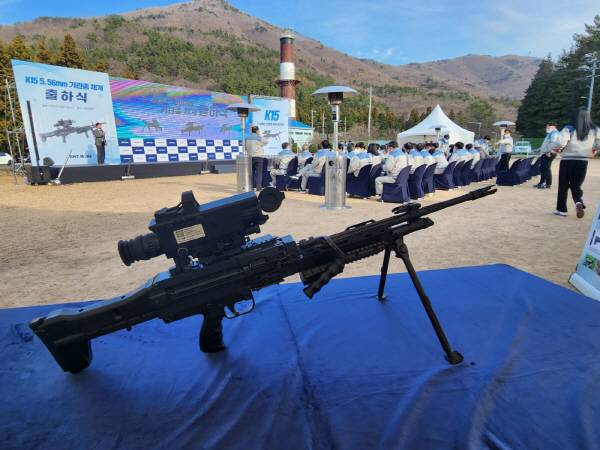 SNT모티브, K3경기관총 대체할 K15기관총 군에 보급한다