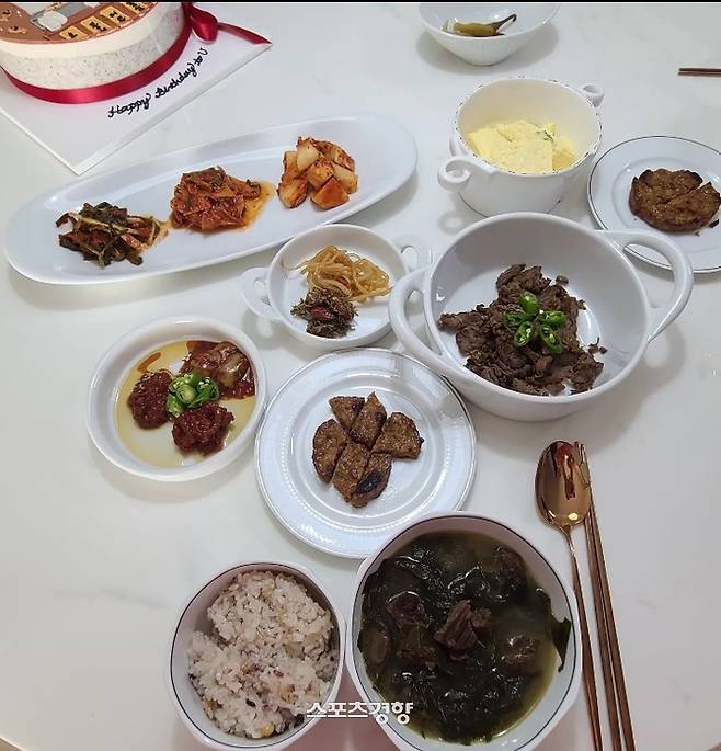 박군 ♥한영 위한 아침 밥상 ‘진수성찬