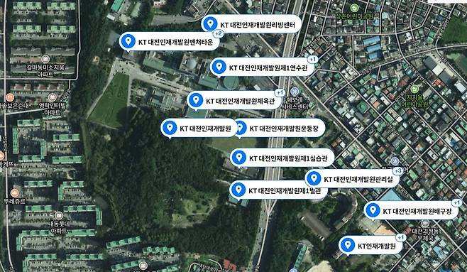 대전 Kt인재개발원 부지 주거·첨단산업 복합단지로 개발