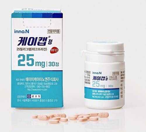 Hk이노엔 위식도역류질환 신약 케이캡정25㎎ 출시