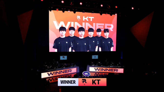 Lck Cl Kt 롤스터 2세트 벼랑 끝 한 방 역전으로 브리온 완파종합