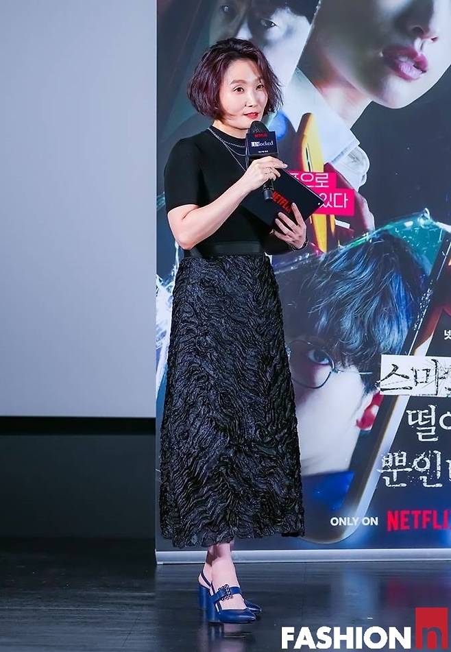 박경림 이젠 비주얼 Mc 열일여리여리한 블랙 드레스룩 패션엔