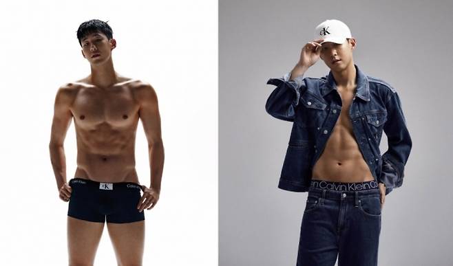 손흥민 캘빈클라인 언더웨어 봄 신상 선공개