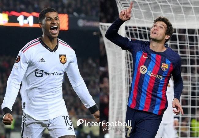 'UCL 결승' 같았던 'UEL PO'...모든 걸 쏟은 맨유&바르사