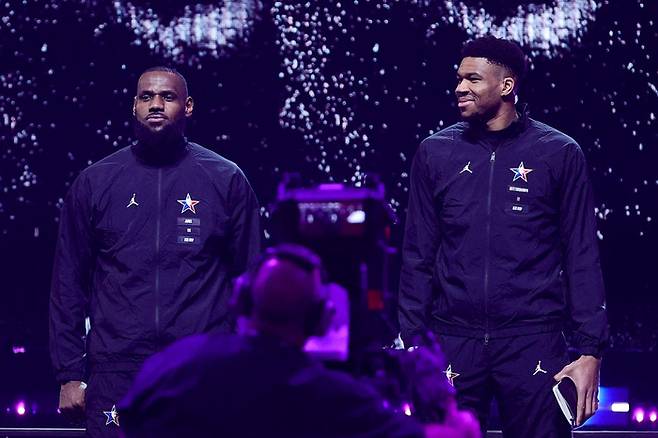 르브론vs야니스 올스타전 드래프트 완료 Nba