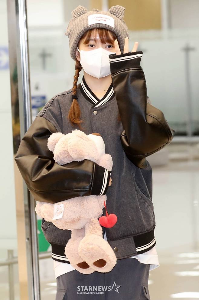 아이브 레이 귀여운 곰돌이 ★포토