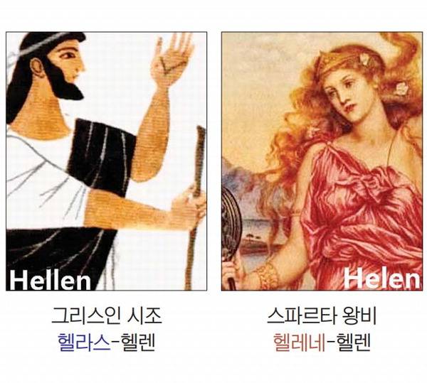 박기철의 낱말로 푸는 인문생태학 헬라스와 헬레네 두 헬렌