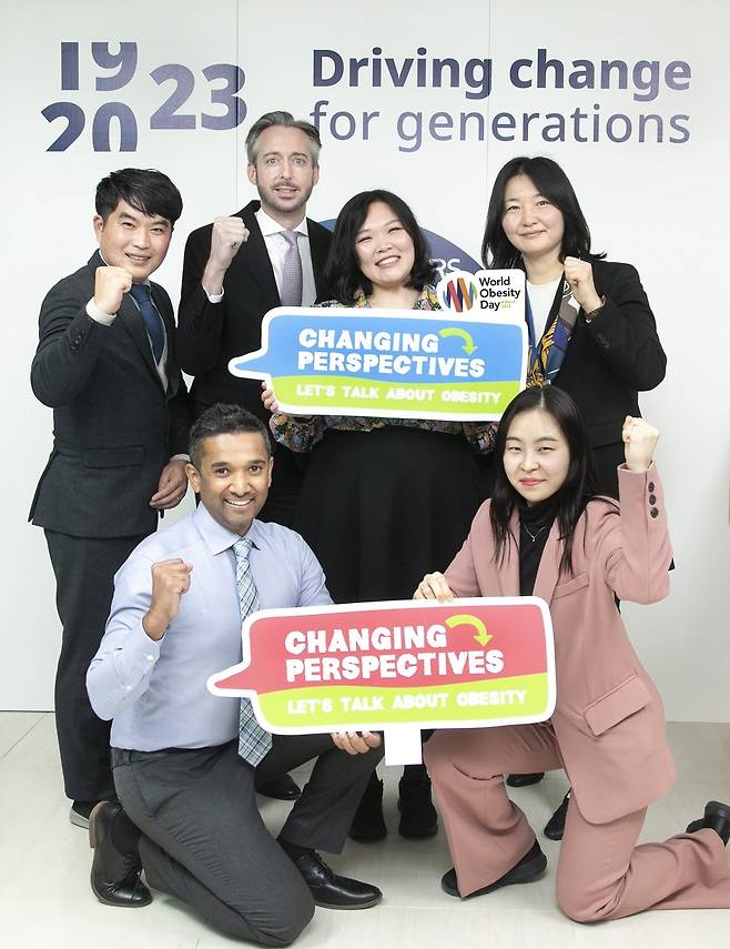 노보 노디스크제약 세계 비만의 날 기념 사내 행사