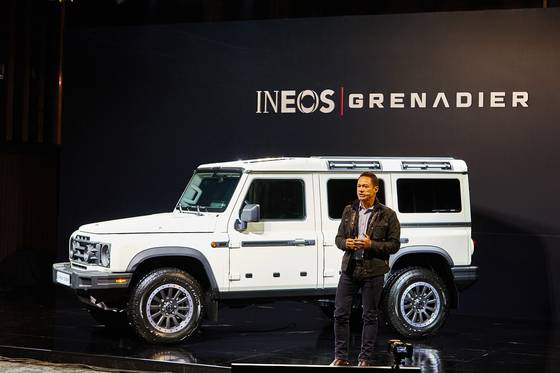 Ineos Automotive introduces its first vehicle to the Korean market