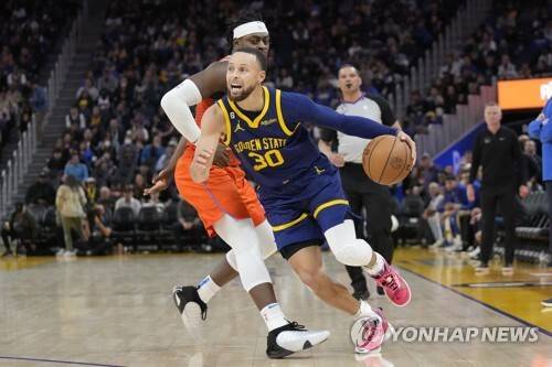 Nba ‘커리 조던 풀 64점 합작 Gsw Sga 분전한 Okc에 승리