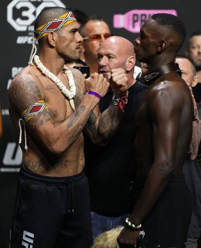 ‘ufc 287 복수 성공한 아데산야 3번 진 상대 페레이라 격침시키고 왕좌 탈환