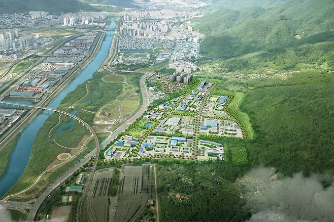 양산 가산산업단지에 다 쓴 자동차 배터리 재활용센터 선다